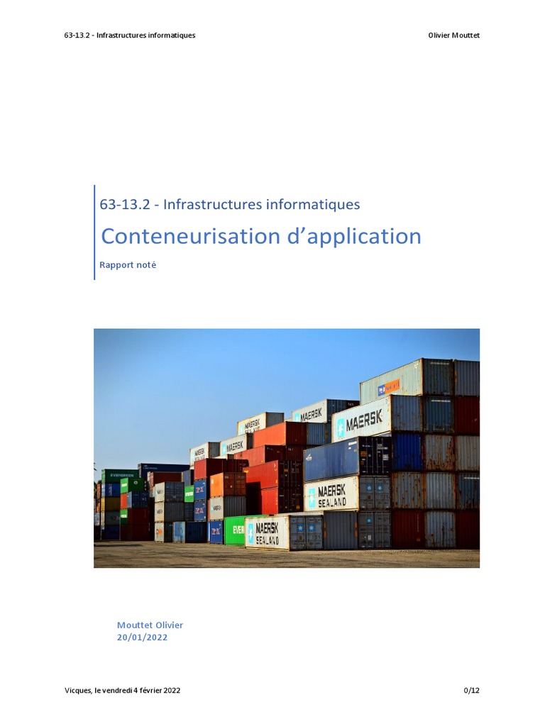 Conteneurisation vs Virtualisation | PDF | Machine virtuelle ...