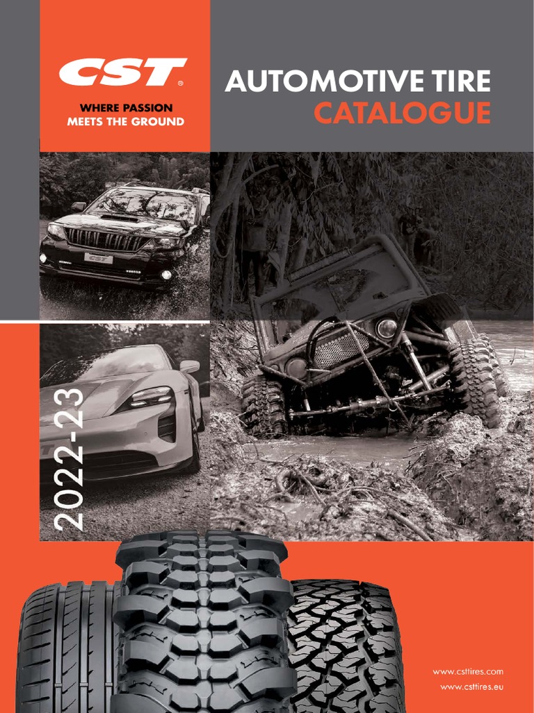 CST 2022 3 PCR Catalogue PDF | PDF | Tire | Wheel