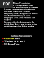 Kidase PDF | PDF | God The Father | Sacrifice