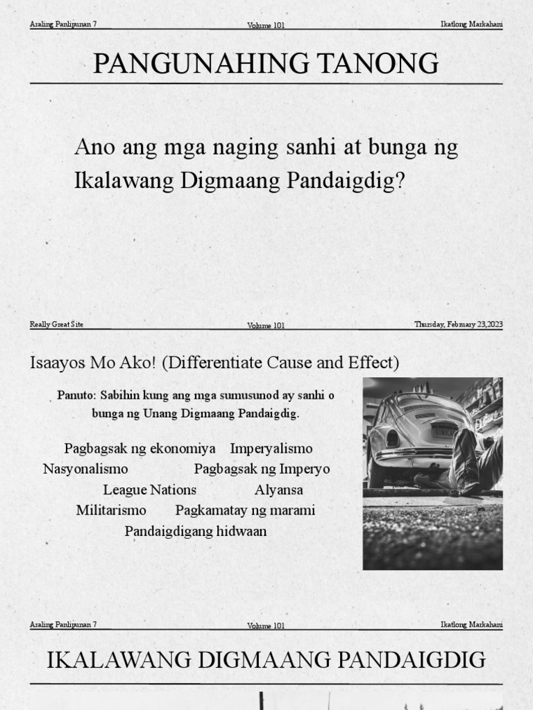 Ikalawang Digmaang Pandaigdig | PDF