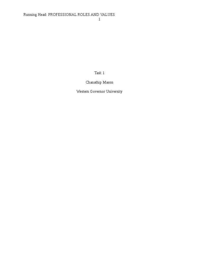 C304 Task 1 Word A PDF | PDF | Nursing | Sepsis