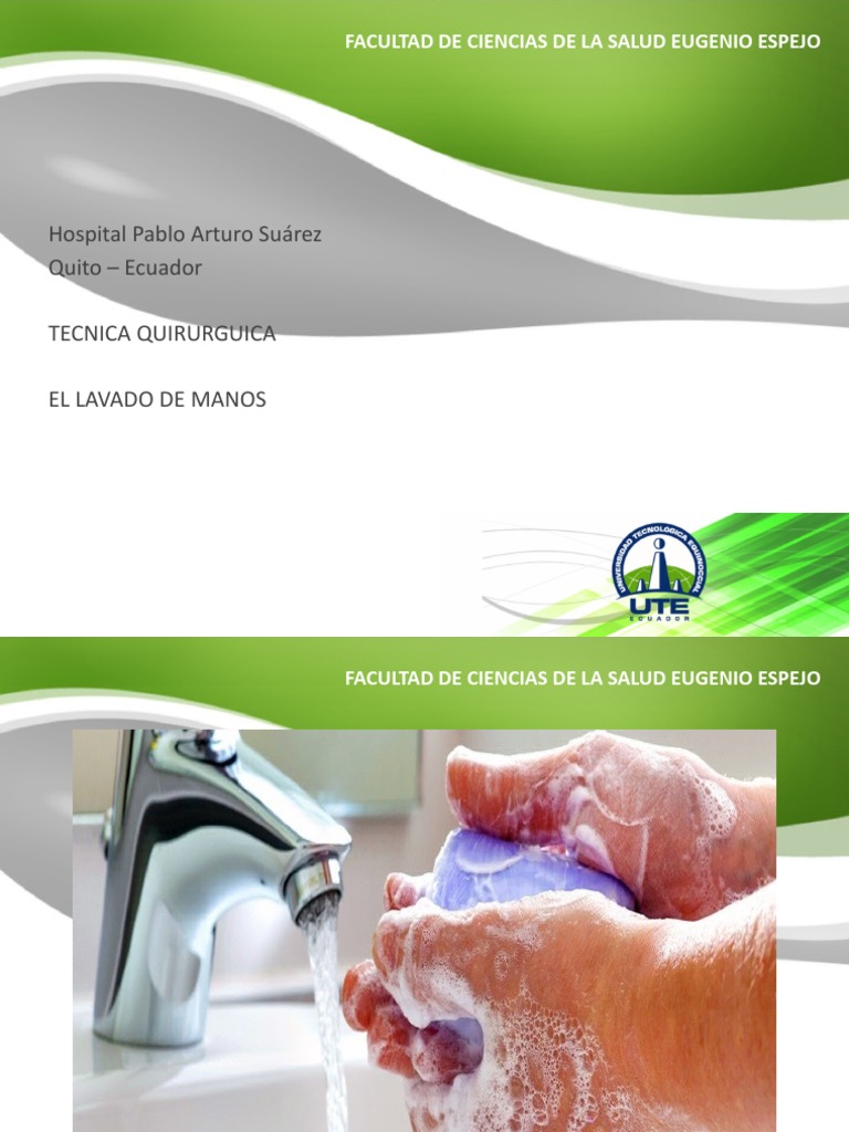 Presentacion Lavado de Manos | PDF | Lavado de manos | Salud pública