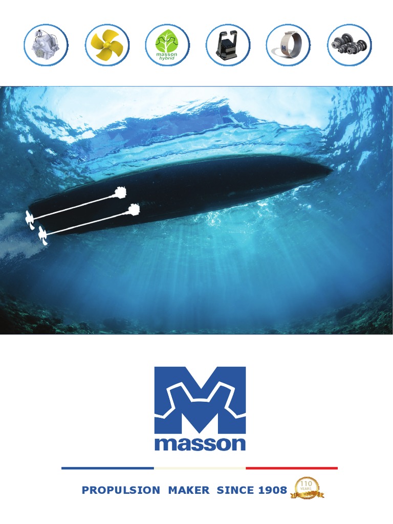 Marine Propulsion Solutions by Masson Marine | PDF