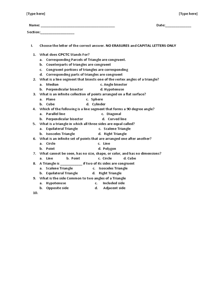 3rd-Quarter-Examination-Math-Grade-8-Group | PDF