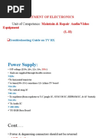Common CRT TV Problems and Fixes | PDF | Television | Electrical ...
