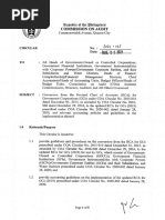 Coa Circular No. 2024 - 001 - 0001 | PDF