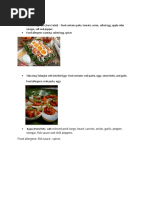 Cafe Akasa Menu | PDF | Meal | Drink