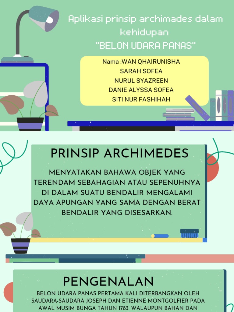 Aplikasi Prinsip Archimedes pada Belon | PDF | Ilmu Sosial | Sains ...