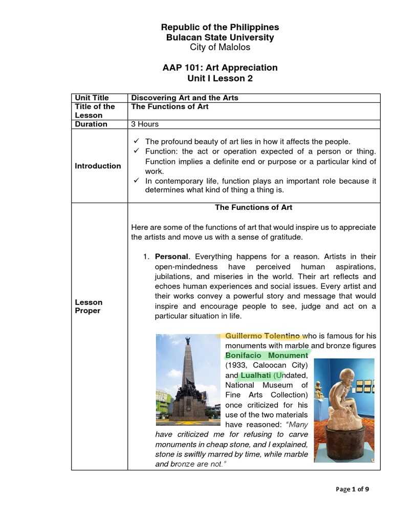 AAP Unit I Lesson 2 | PDF