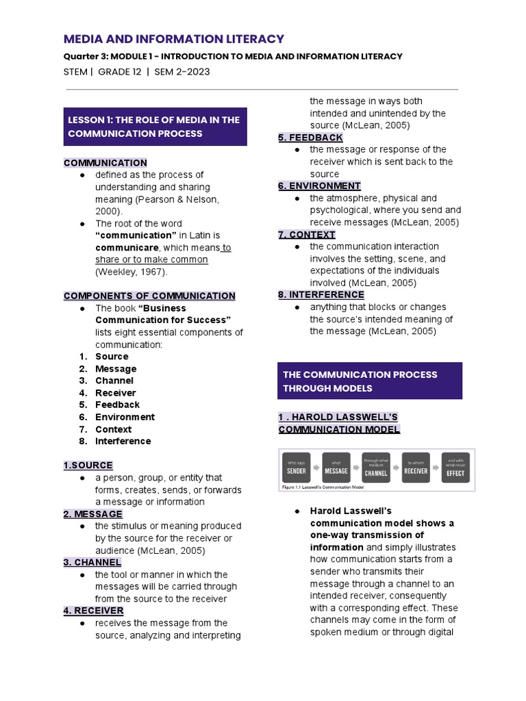 Q3 Mil Rev 1 PDF | PDF | Communication | Media (Communication)