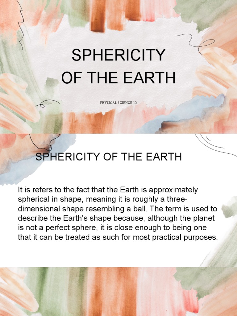 Physical Science Sphericity of The Earth | PDF | Eclipse | Moon