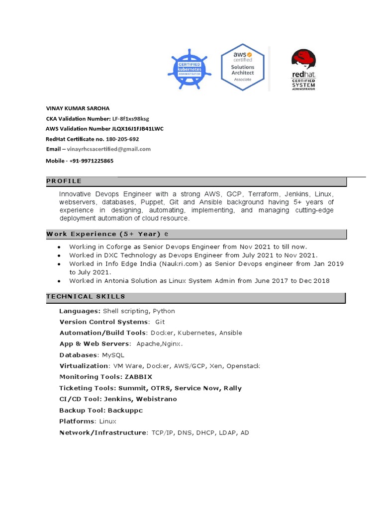 AWS Devops - VINAY | PDF | Operating System | Utility Software