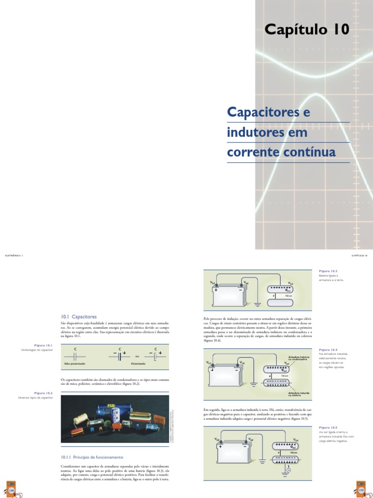 Capacitores e Indutores em Corrente Continua PDF | PDF | Capacitor ...