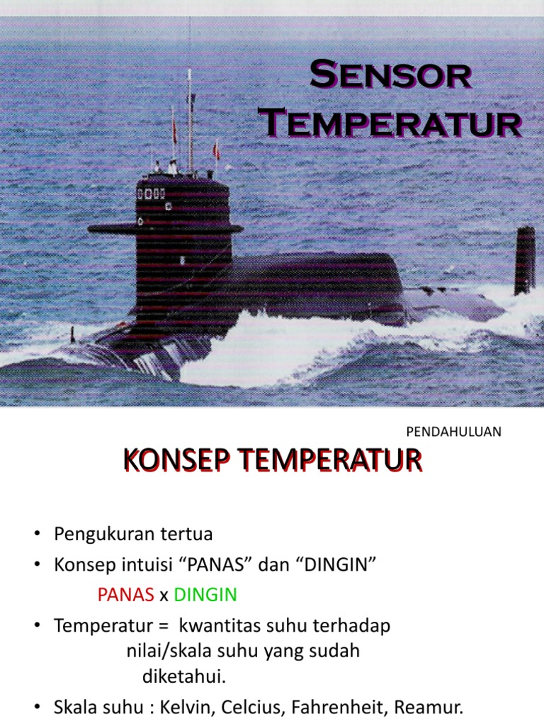 Sensor Suhu 1 PDF | PDF