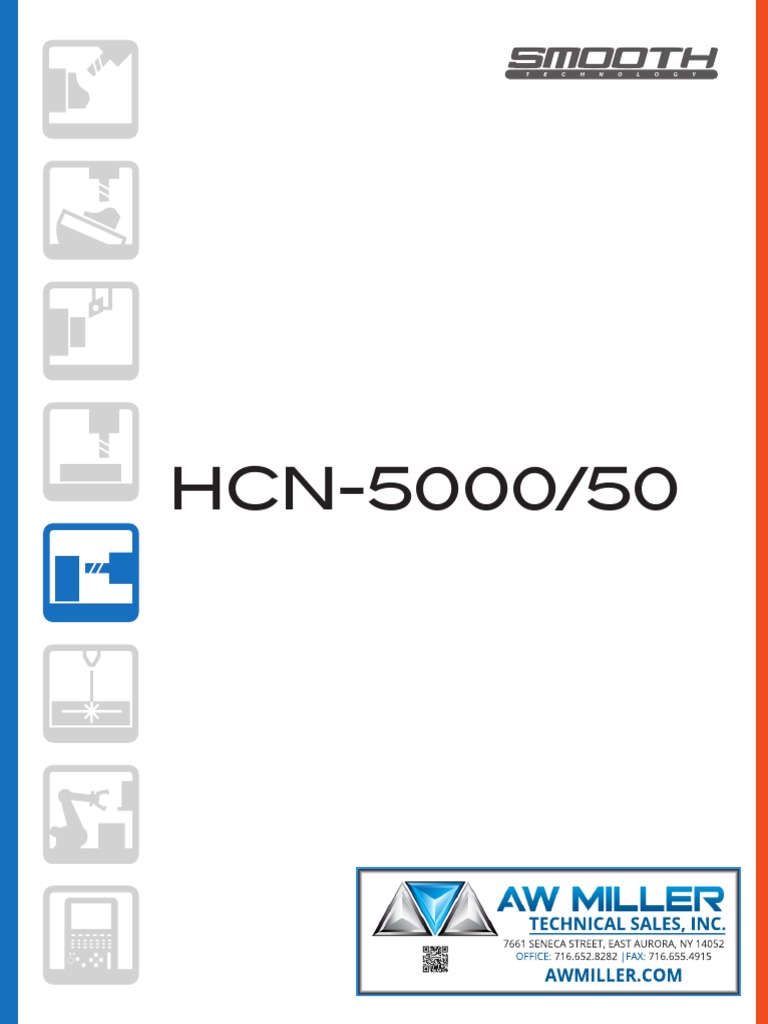 HCN-5000 50 Brochure | PDF | Numerical Control | Machining