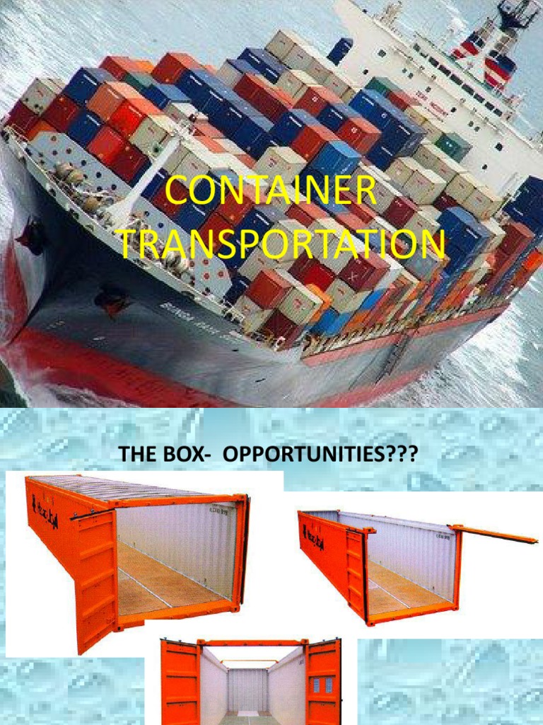 Container Shipping | PDF | Containerization | Cargo