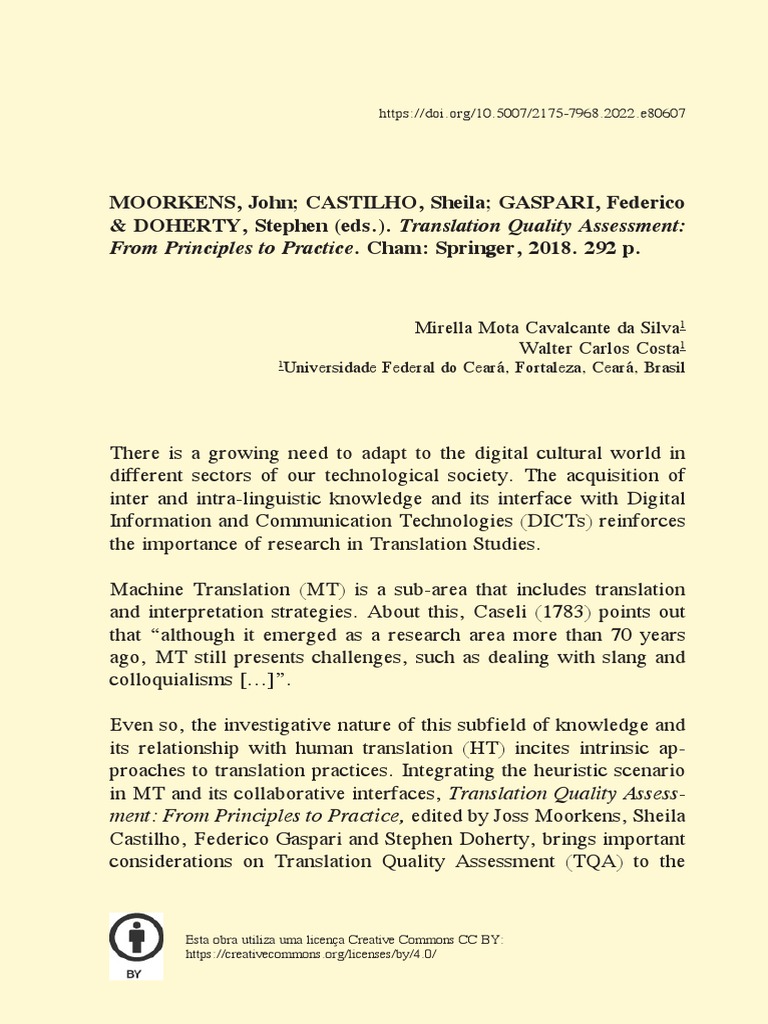 MOORKENS, John CASTILHO, Sheila GASPARI, Federico & DOHERTY, Stephen ...
