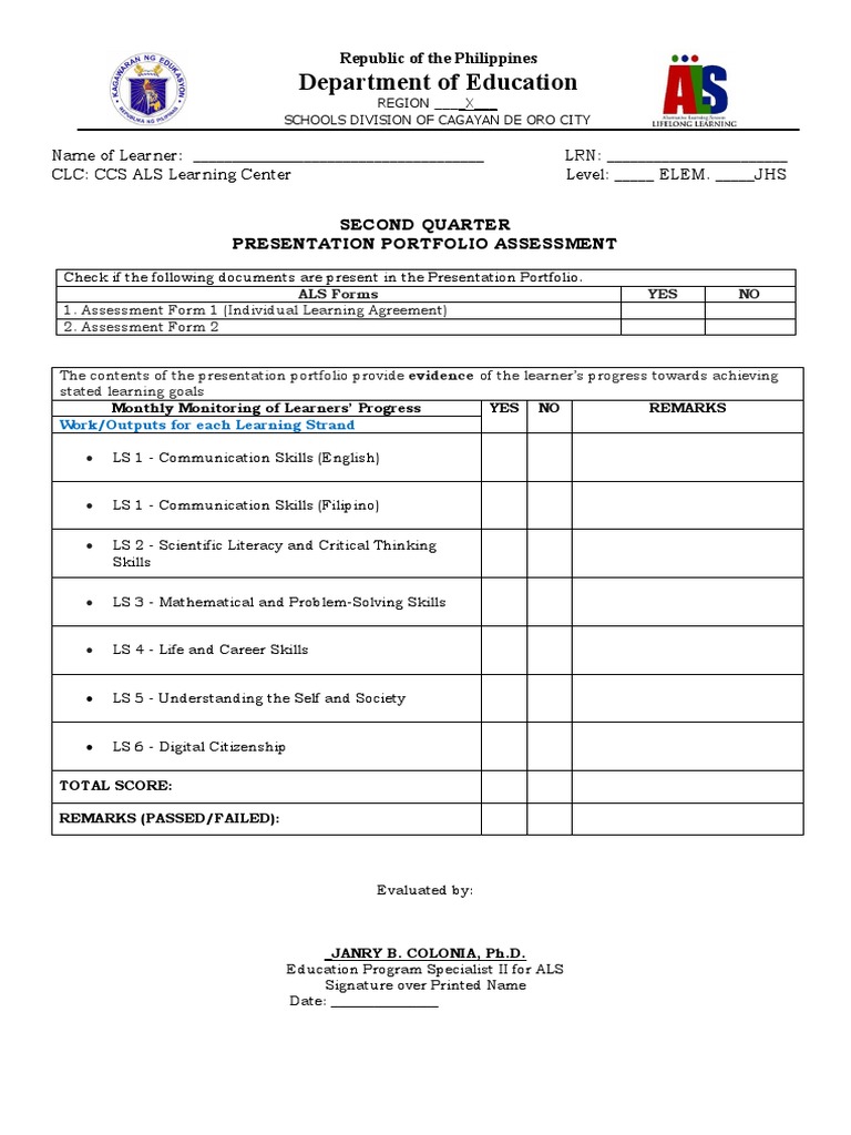 REVALIDA-PPA-FORM-2ND-QUARTER | PDF