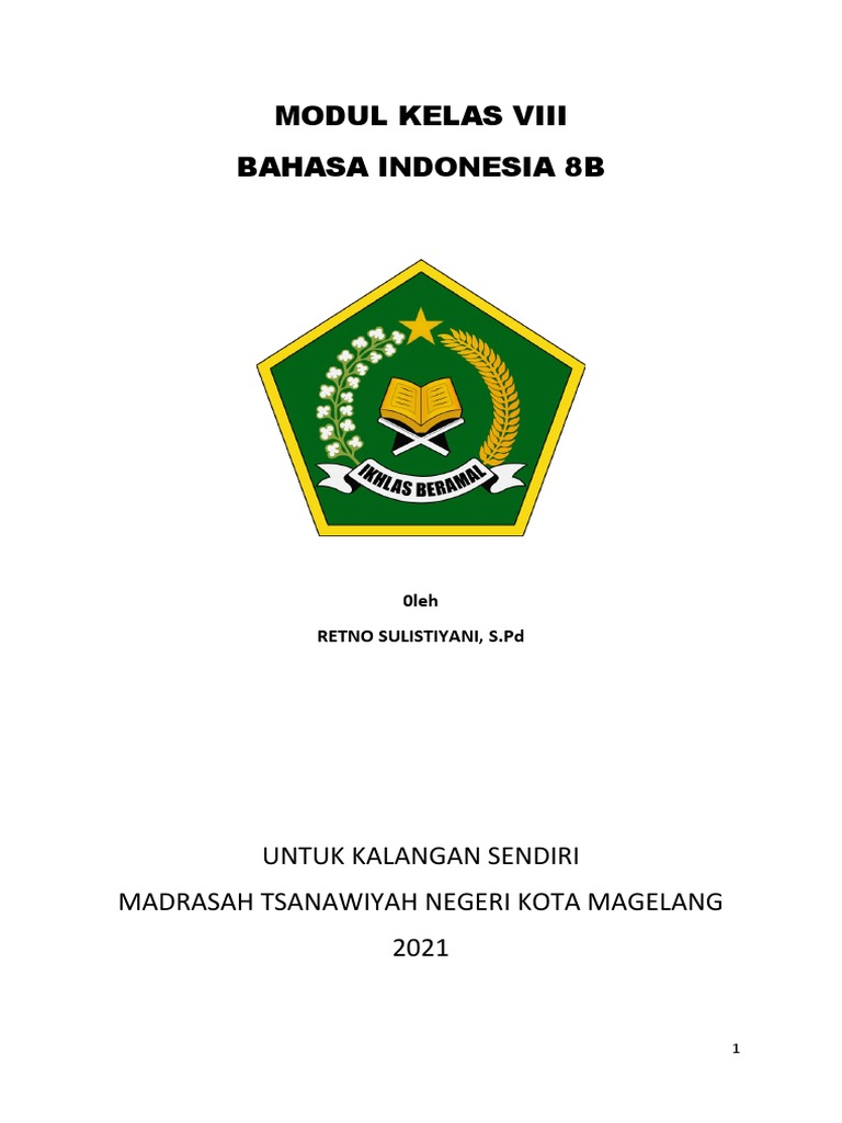 Modul Kelas 8 Sem 2 | PDF