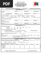 Modified Als Enrolment Form (Af2) Learner's Basic Profile | PDF ...