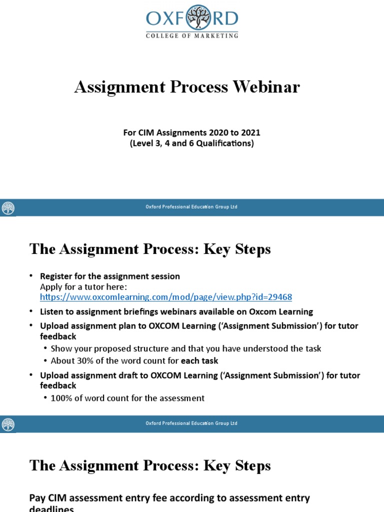 Assignment Process - CIM - Managing Brands 2022 | PDF | Reason | Cognition