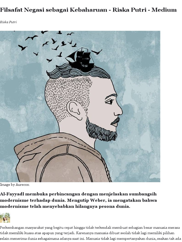 Filsafat Negasi Sebagai Kebaharuan by Riska Putri Medium | PDF