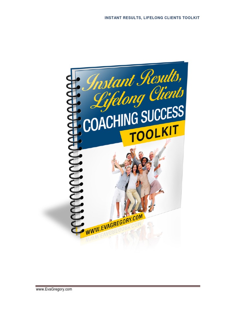 Instant Results Lifelong Clients Manual | PDF | Swot Analysis | Goal