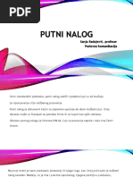Putni Nalog | PDF