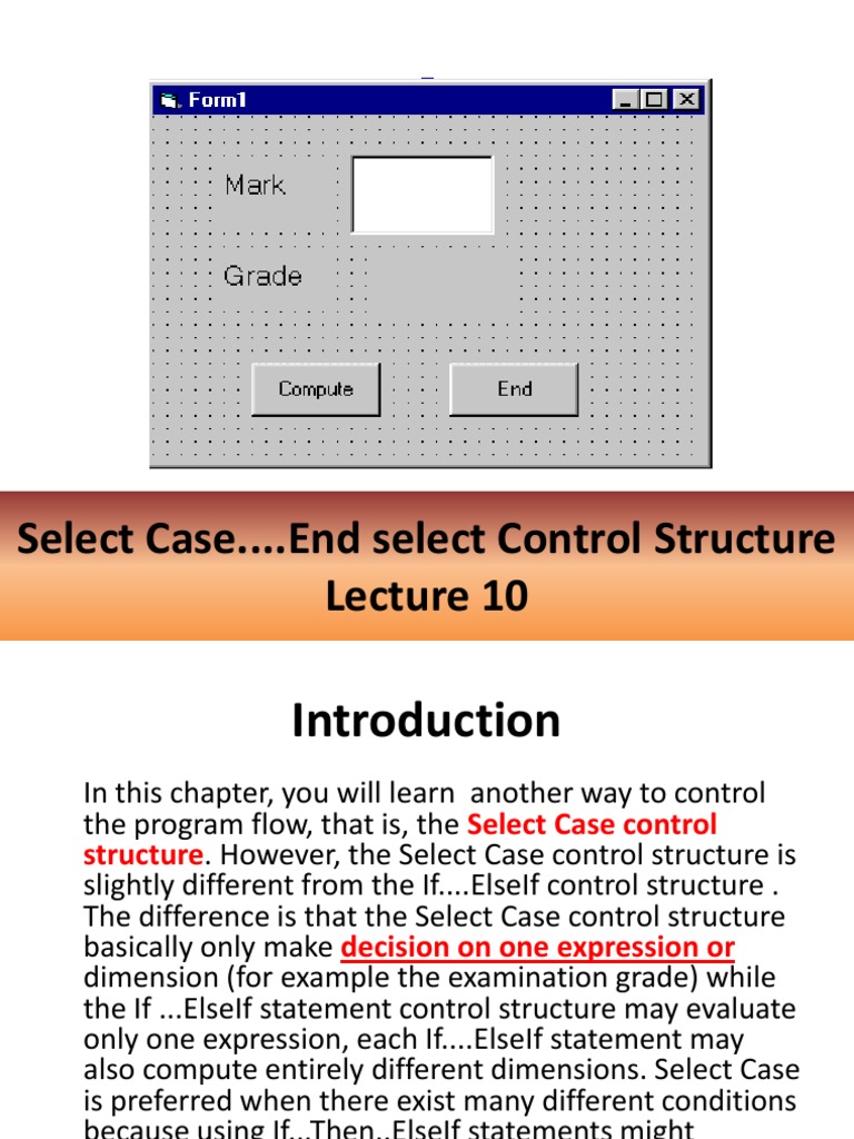 Lec 10 Pdf Pdf Control Flow Computer Programming