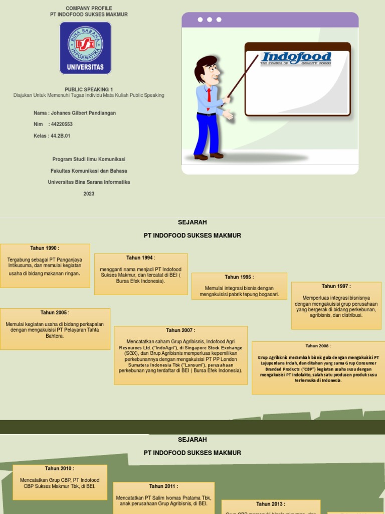 PT Indofood Sukses Makmur 2023 Baru PDF | PDF