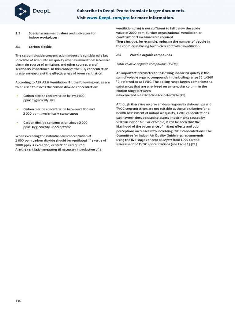 German VOC Guidance en-US | PDF | Volatile Organic Compound | Air Pollution