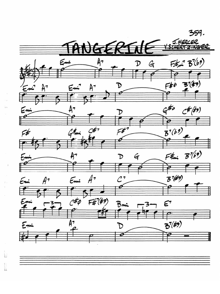 Tangerine PDF | PDF