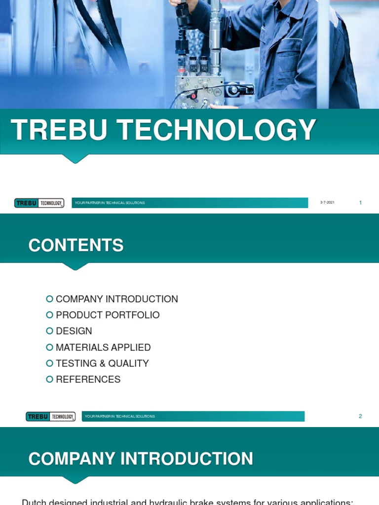 Trebu Technology Group PDF | PDF | Turbine | Wind Turbine