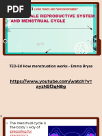 Menstrual Cycle Quiz | PDF | Menstrual Cycle | Gynaecology