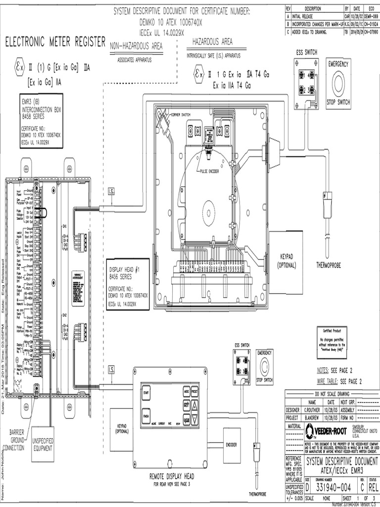 EMR 3 ATEX - Descriptive Sys Document 331940-004C | PDF