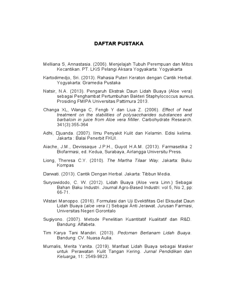 Daftar Pustaka | PDF