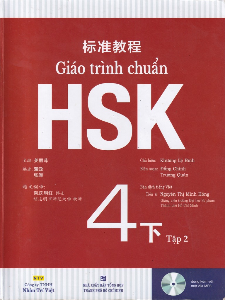 hsk4-2 Giáo Trình Chuẩn HSK 4 (tập 2) gv PDF | PDF