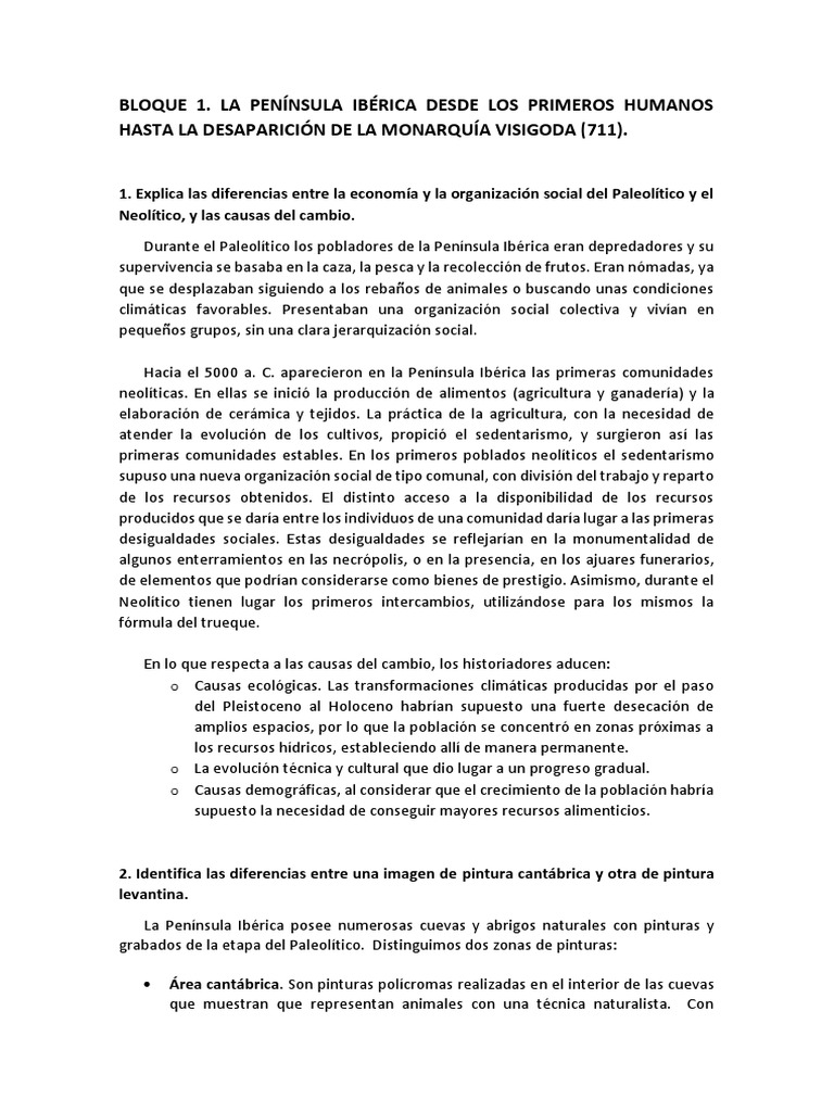 BLOQUES 1 y 2 PDF | PDF | Al Andalus