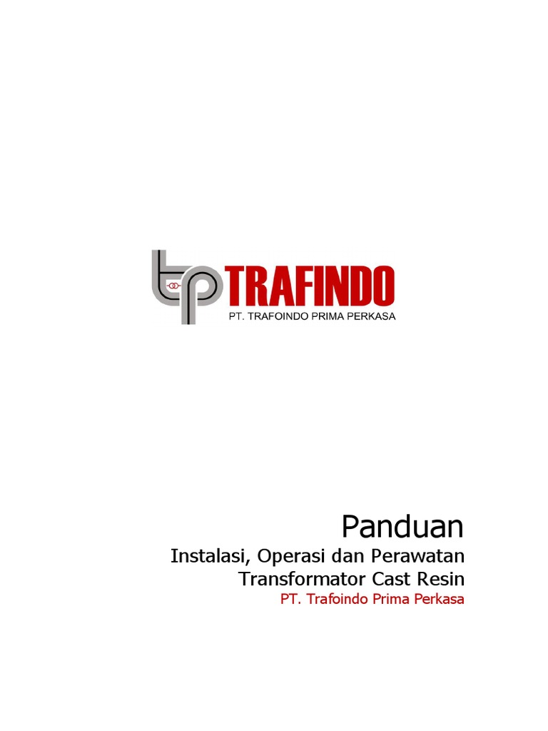 Installation, Operating, and Maintenance Manual Transformer - Trafindo | PDF
