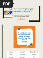 Multiple Intelligences Pie Chart | PDF | Reason | Cognitive Science