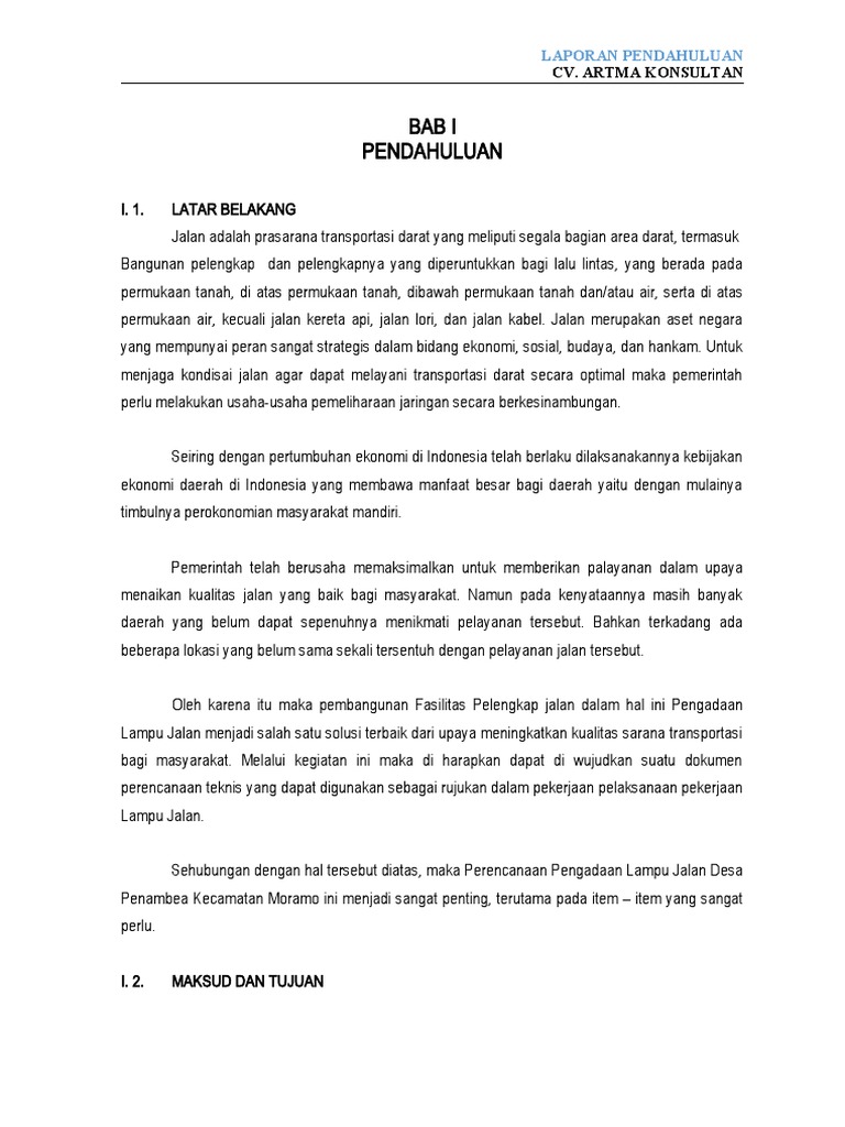 Lap. Pendahuluan Lampu Jalan | PDF | Seni | Komputer