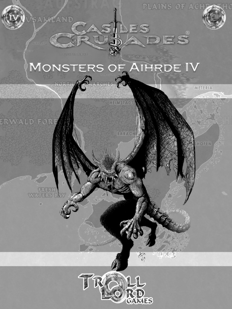 Castles & Crusades Monsters of Aihrde 4 | PDF | Copyright