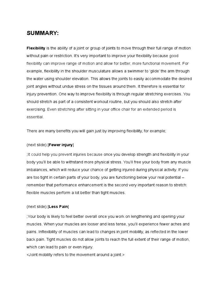 PE Exercises | PDF