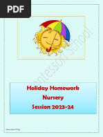 Holiday Homework - Grade 2 | PDF | Communication | Cognition