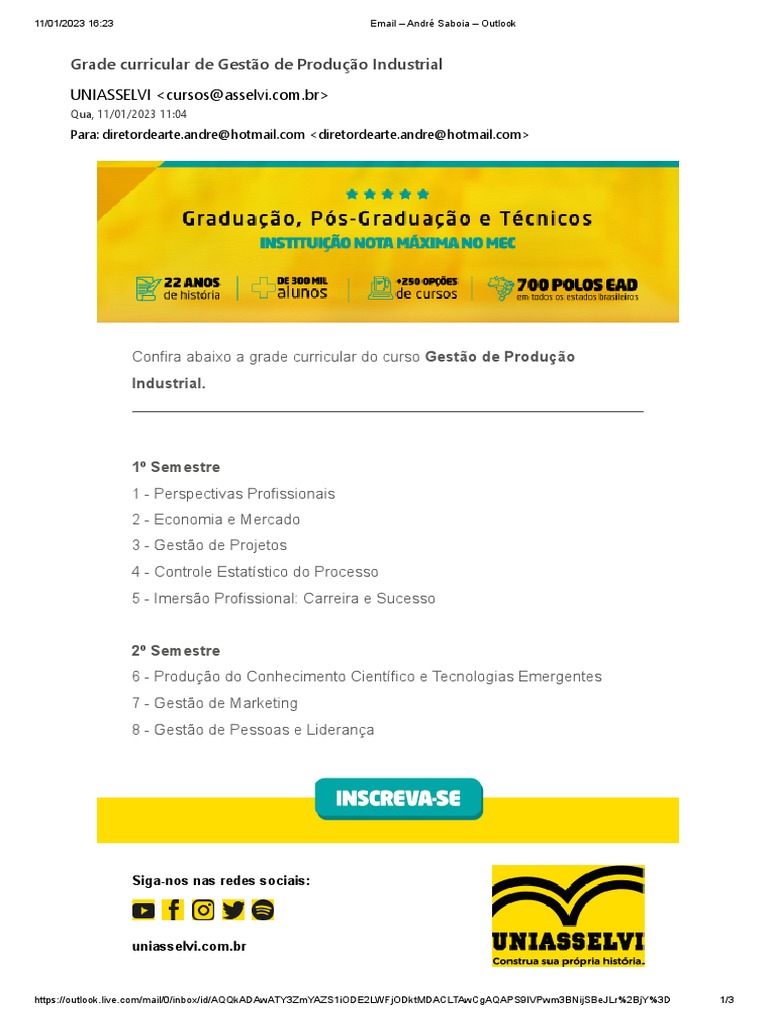 Gestão De Produção Industrial Uniasselvi Pdf Engenharia Metrologia