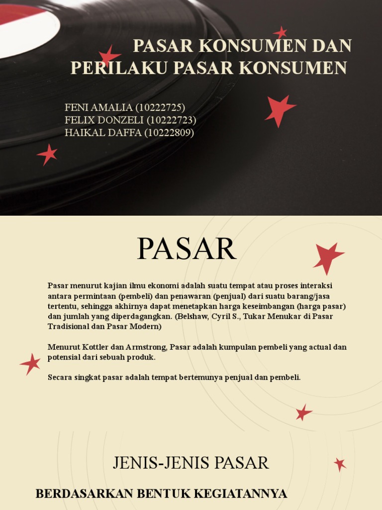 Kel.5 - Pasar Konsumen Dan Perilaku Pasar Konsumen | PDF | Bisnis