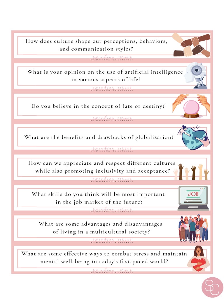 b2 WARM UP SET Discussion FREEBIE | PDF | Behavioural Sciences | Psychology