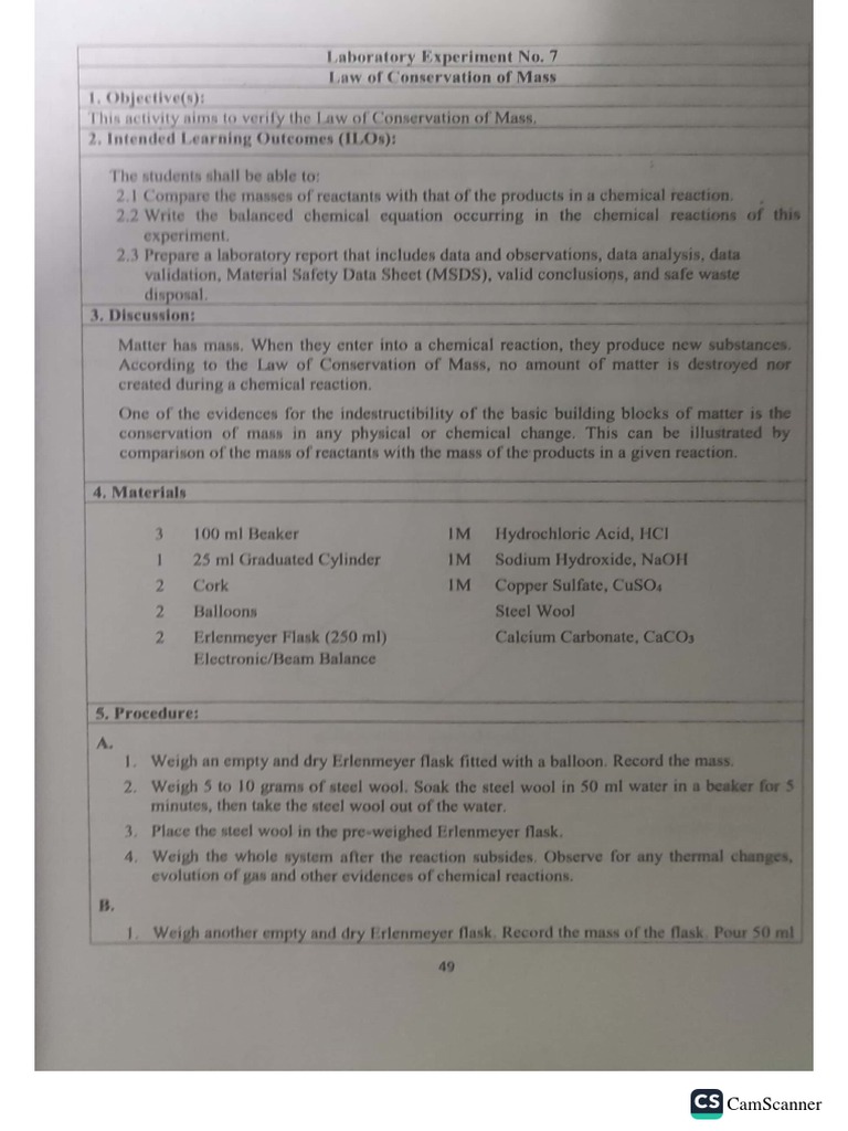 Laboratory Activity 7 | PDF