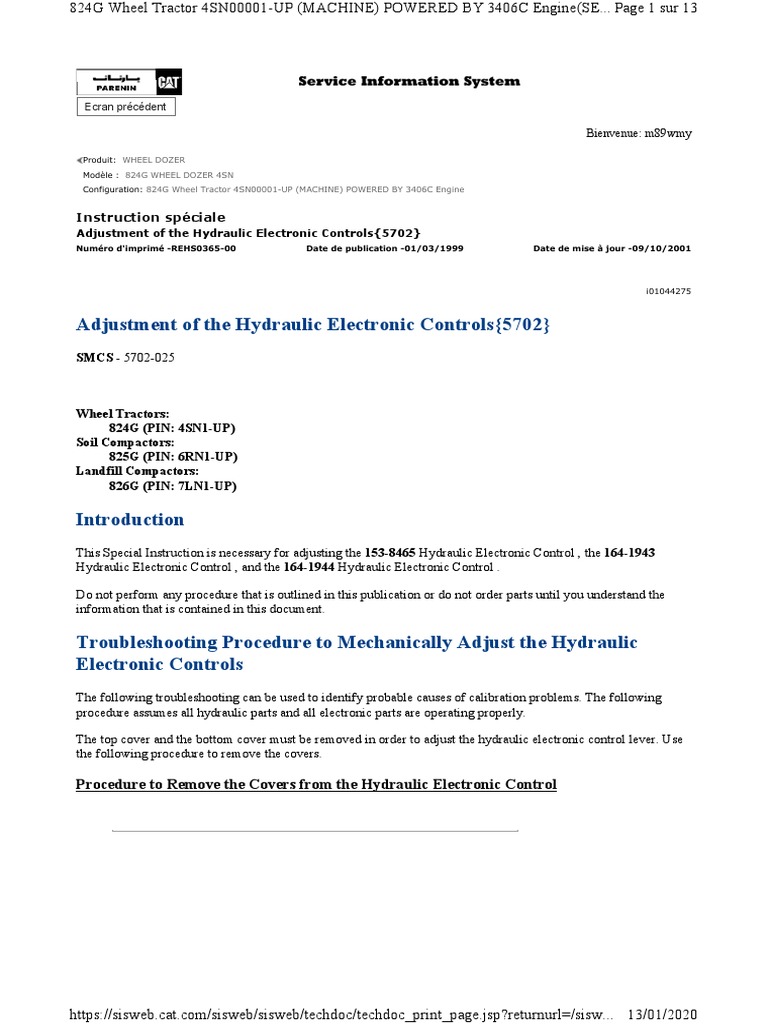 Manette 4SN | PDF | Machines | Tractor