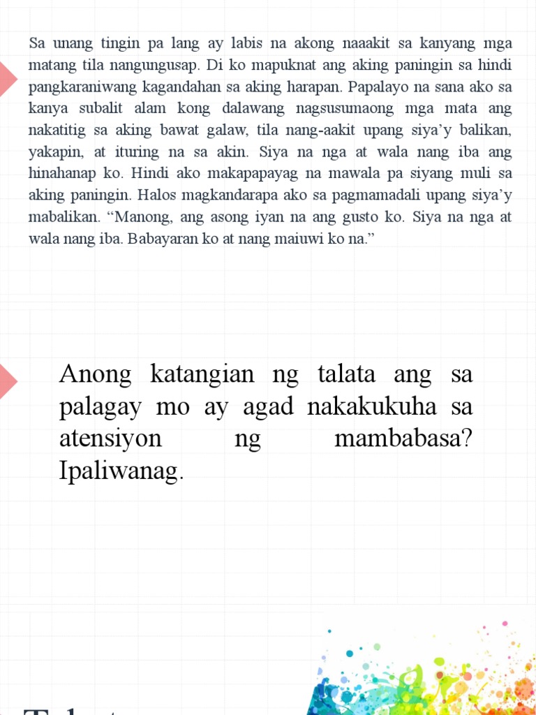 Tekstong Deskriptibo | PDF